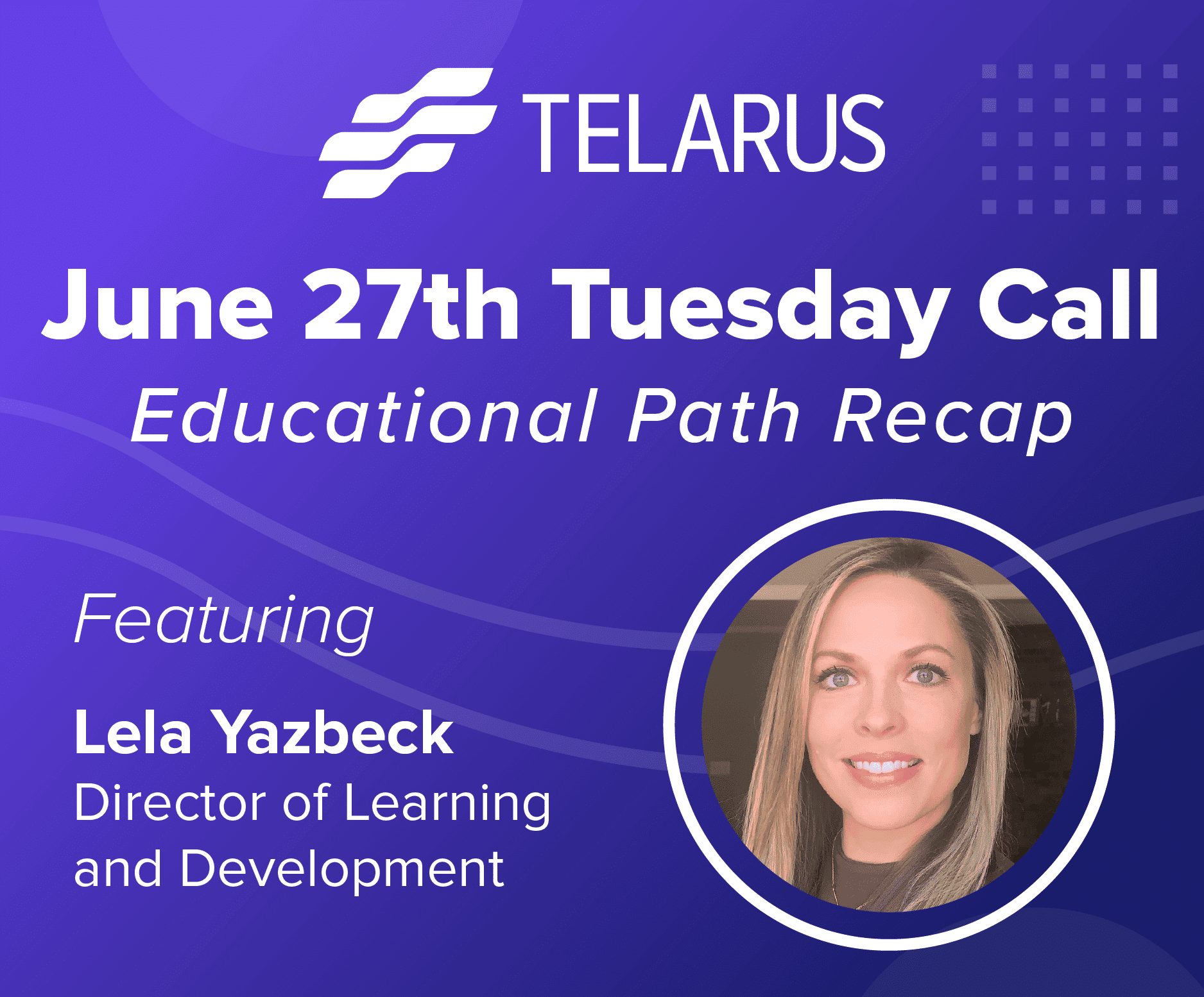 Take A Journey Through the Telarus Educational Path.